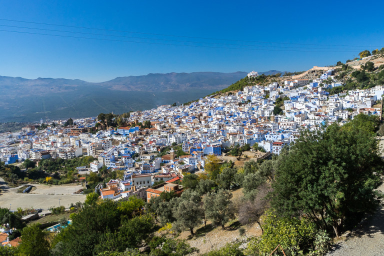 Lost in Blue: Finding Chefchaouen - GlobeSlice