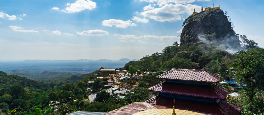 The Breathtaking Castle In the Sky on Mount Popa - GlobeSlice